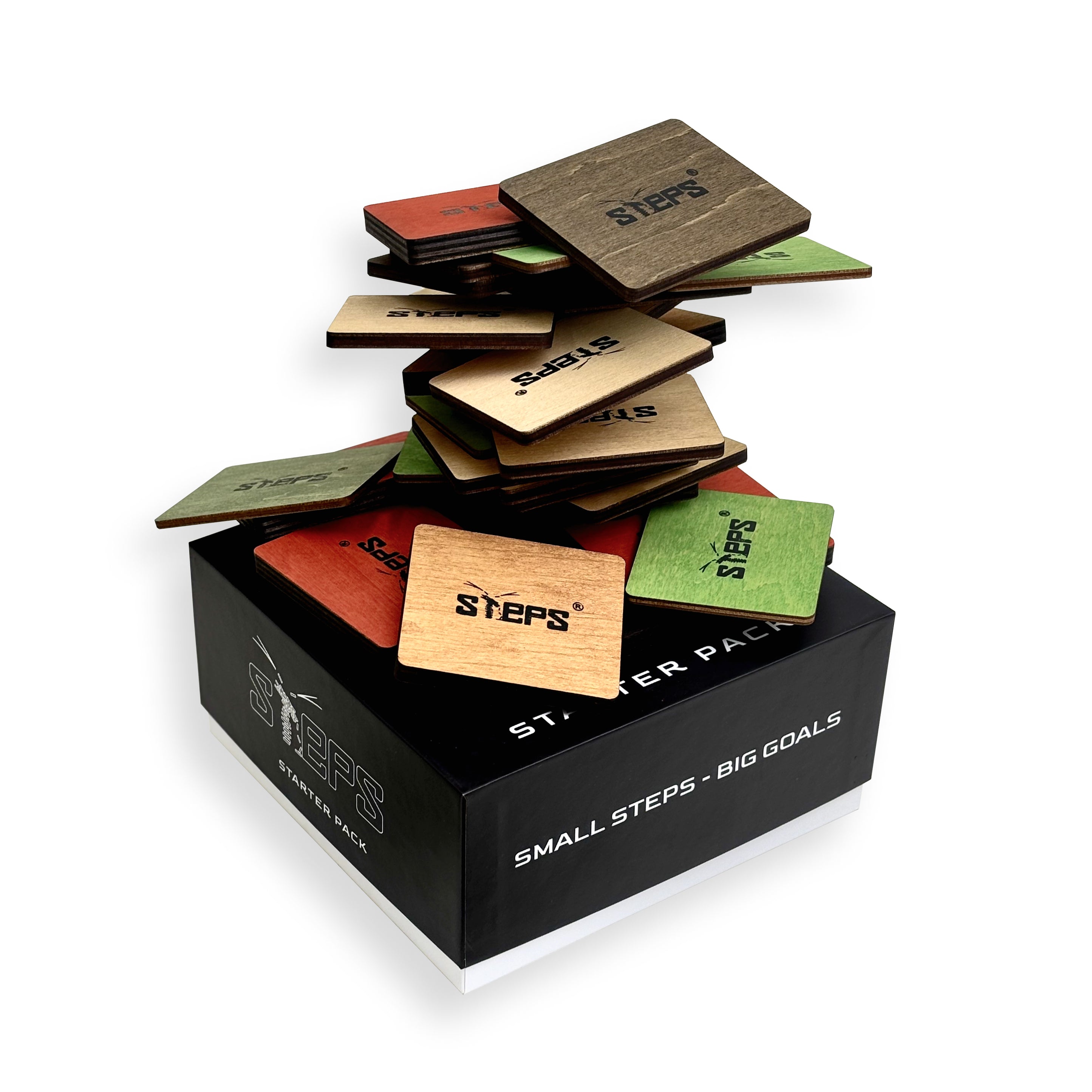 Steps Starter Pack 1-6 Players 48 steps – STEPS GAMES INTERNATIONAL